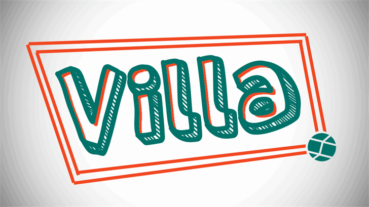 Villa font - Download Free Font