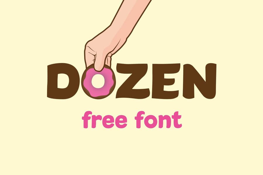 Dozen Font - Befonts