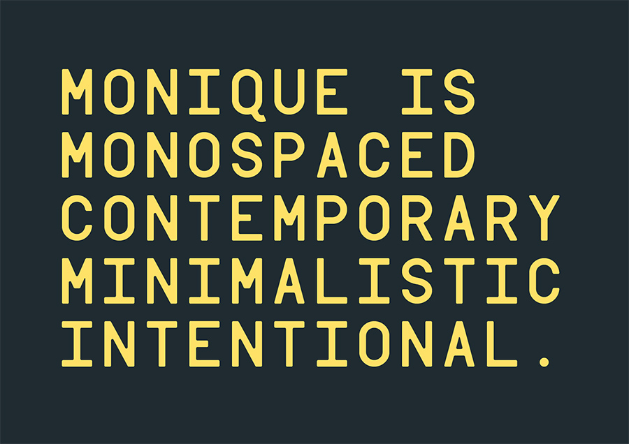 Monique Contemporary Font - Download Free Font