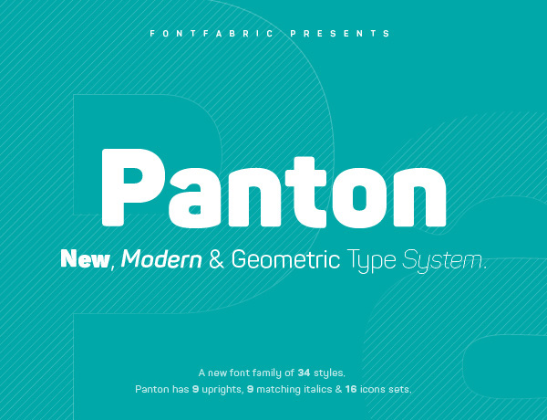 Panton Typeface - Download Free Font