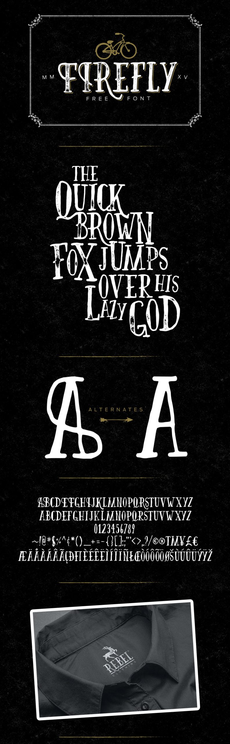 Firefly - Hand Drawn Font - Download Free Font