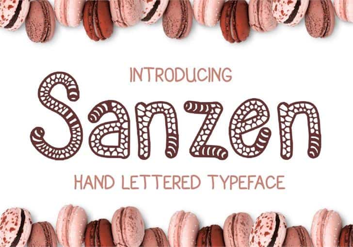 Sanzen Font - Download Free Font