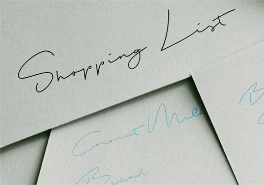 Shopping List Font - Download Free Font