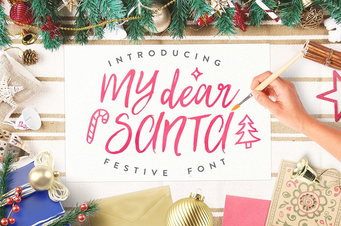 Dear Santa Cursive