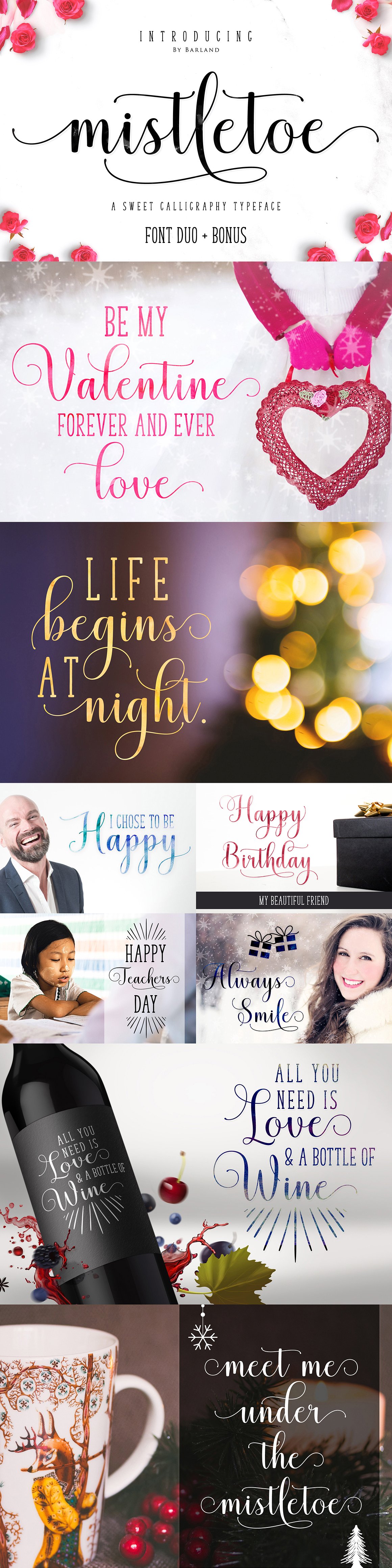 Mistletoe Script Font - Download Free Font