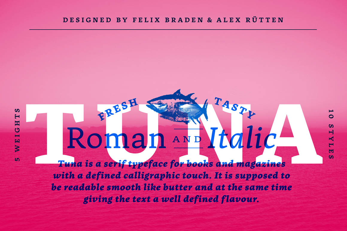 Tuna Font Family - Download Free Font