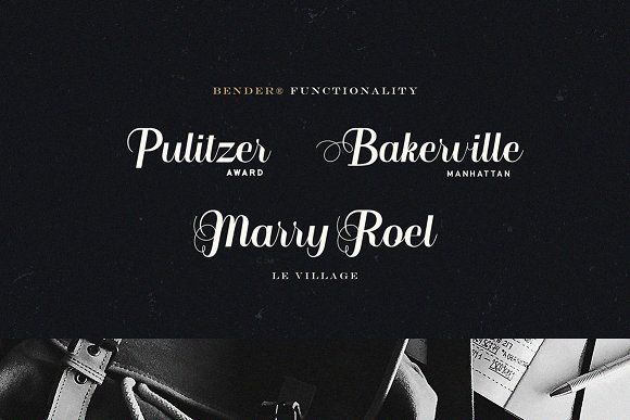 Bender Script Font - Download Free Font