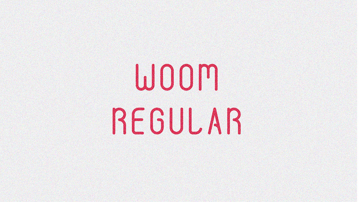 Woom Typeface - Download Free Font