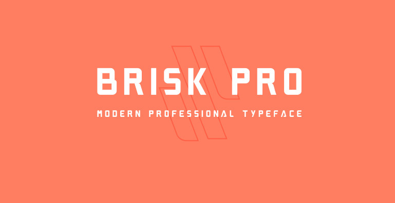 Brisk Pro Typeface - Download Free Font