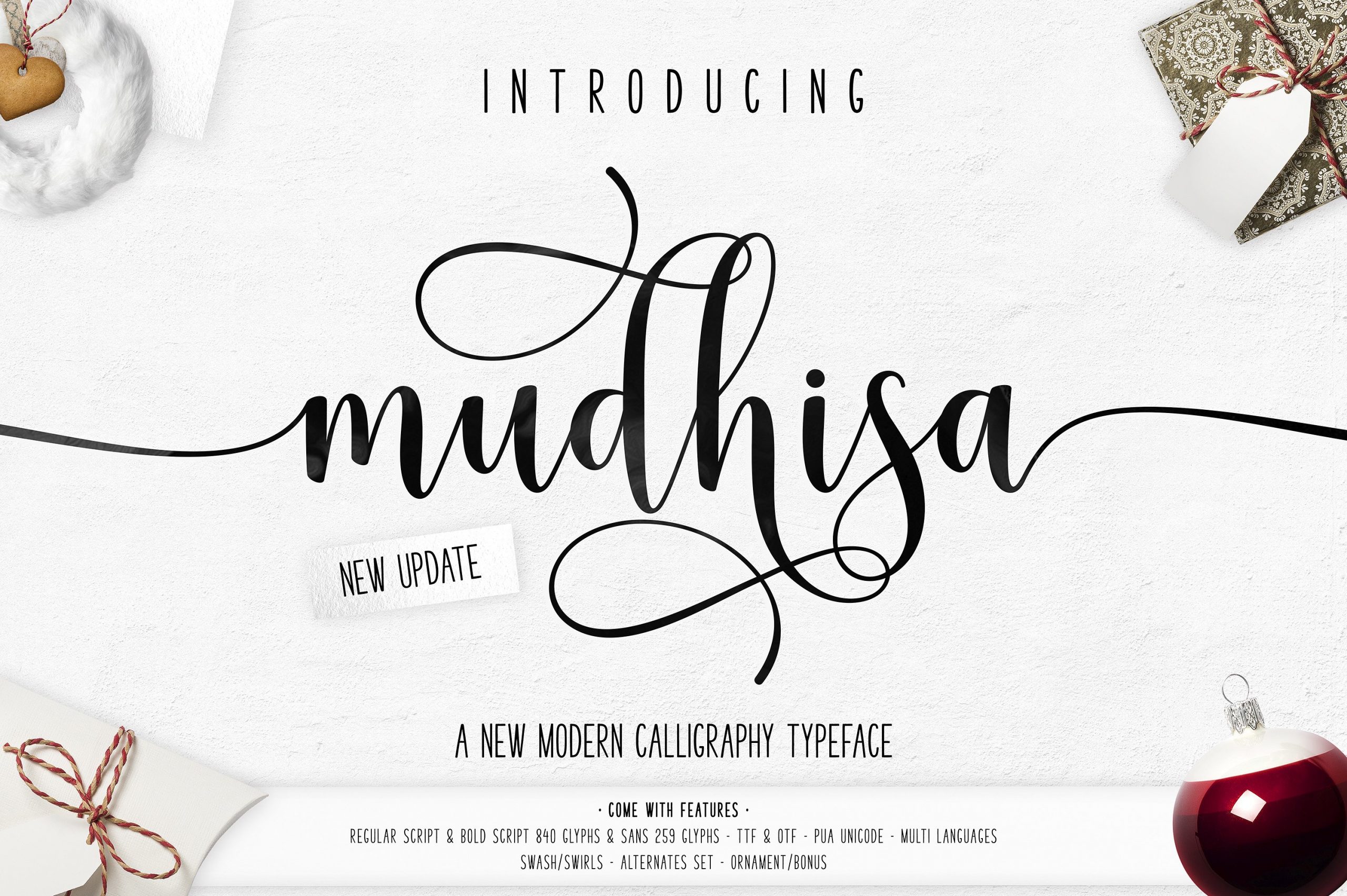 Mudhisa Script Font - Download Free Font