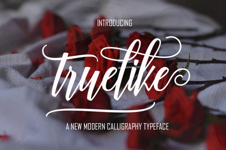 Truelike Script Font - Download Free Font