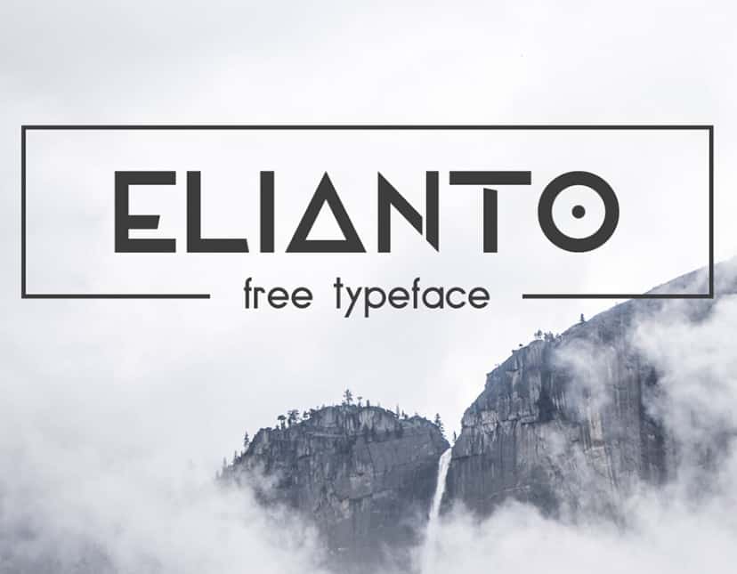 Elianto Logo Elianto font free download • AllBestFonts.com