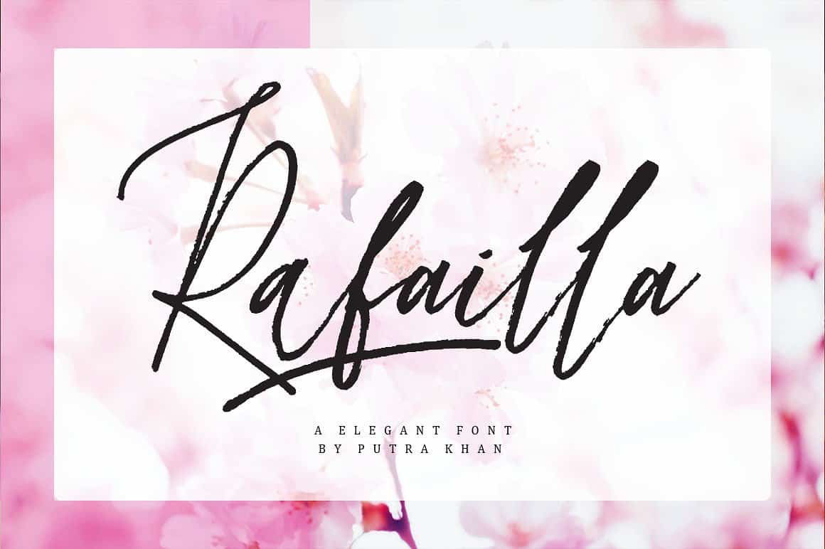 Rafailla Brush Font - Download Free Font
