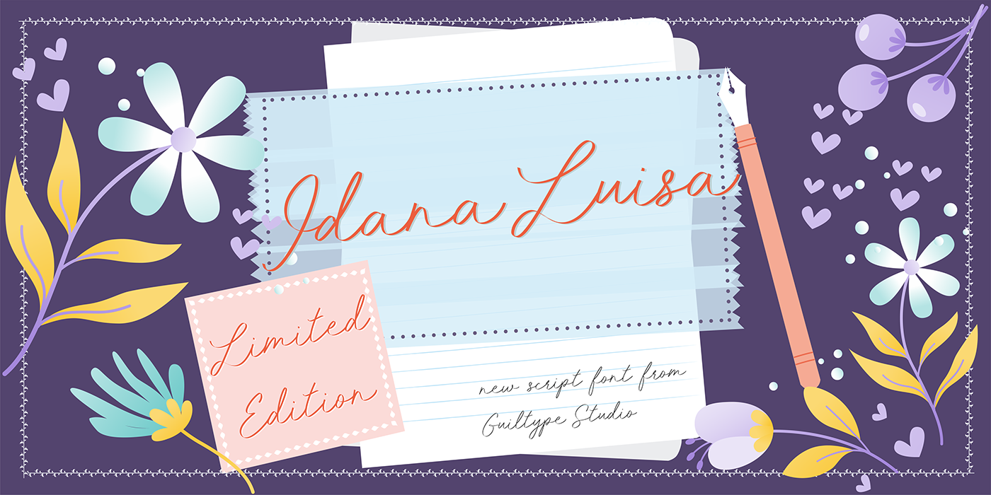 Idana Luisa Script Font - Download Free Font