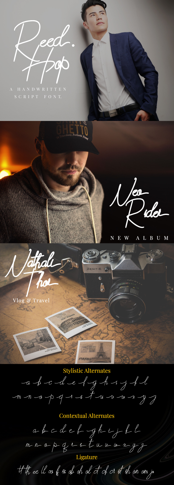 Reed Hop Handwriting Font - Download Free Font