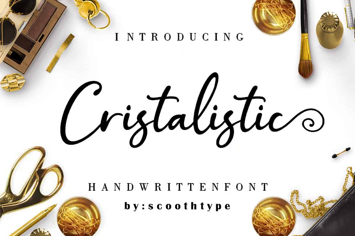 Cristalistic Script Font - Download Free Font