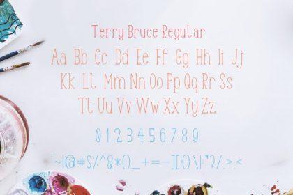 TerryBruce Sans Serif Font - Download Free Font