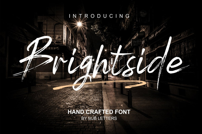 Brightside Brush Font - Download Free Font