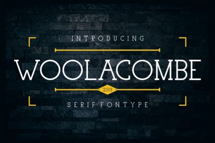 Woolacombe Typeface - Download Free Font