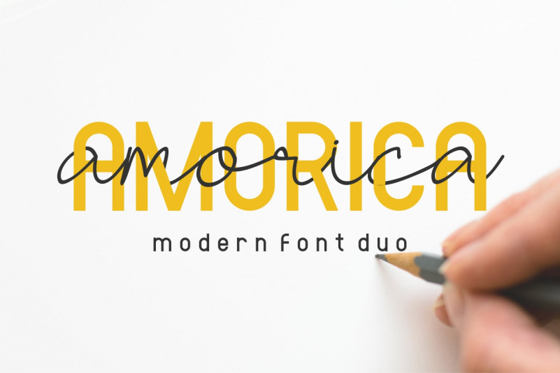 AMORICA Font Duo - Download Free Font