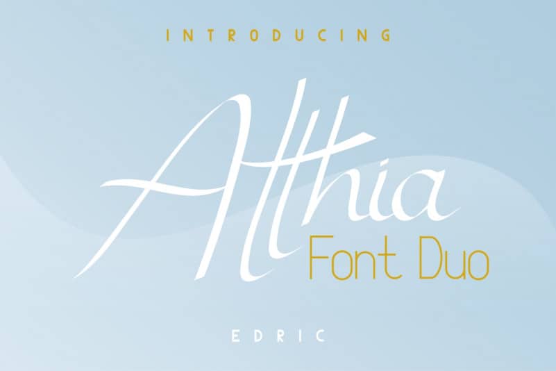 Atthia Font Duo - Befonts