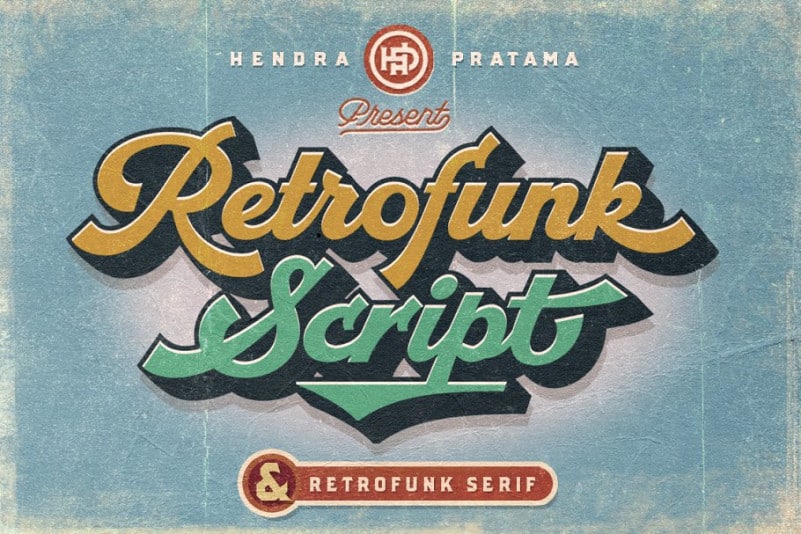 Retrofunk Font Duo - Download Free Font
