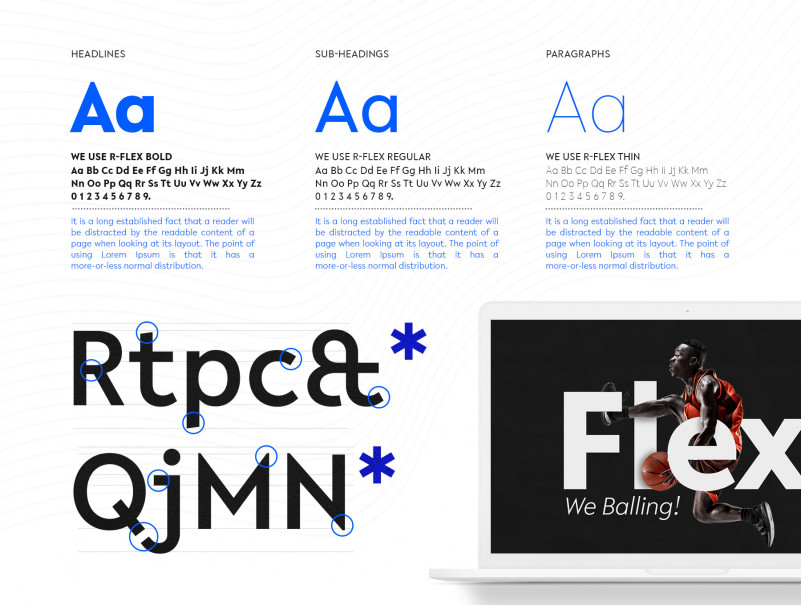 R-Flex Sans Serif Font - Download Free Font