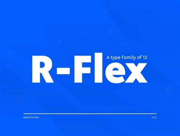 R-Flex Sans Serif Font - Download Free Font
