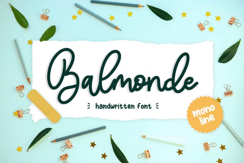 Balmonde Handwritten Font - Download Free Font