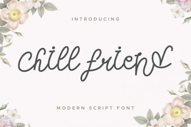 Chill Friend Modern Script Font - Download Free Font