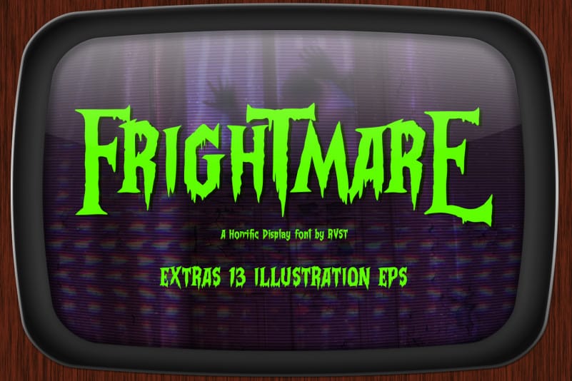 Frightmare - Display font - Download Free Font