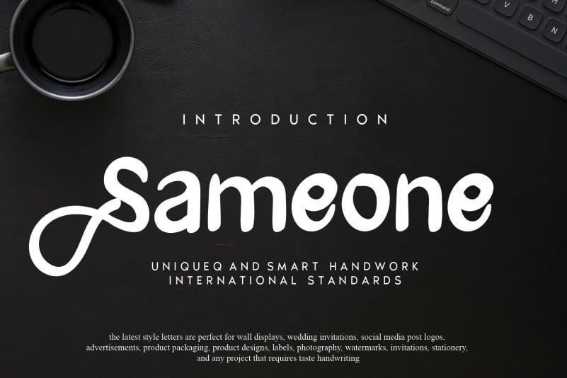 Sameone Script Font - Download Free Font