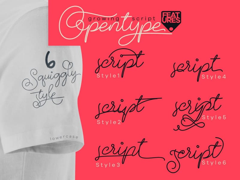 Growing Handwritten Font - Download Free Font