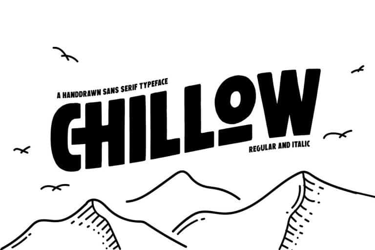 Chillow Display Font - Download Free Font