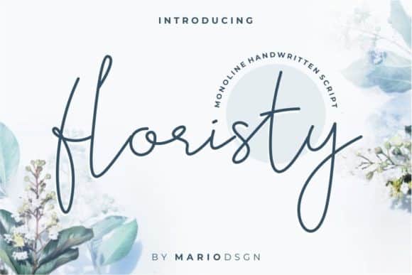 Floristy Handwritten Font - Download Free Font