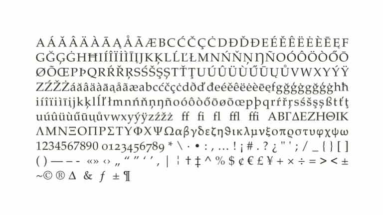 GFS Heraklit Serif Font - Download Free Font