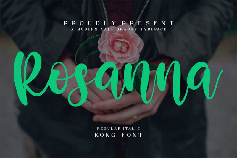 Rosanna Calligraphy Font - Download Free Font
