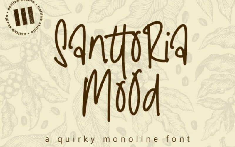 Santtoria Mood Handwritten Font - Download Free Font