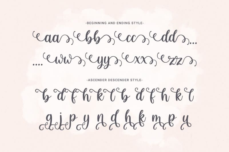 Bernadette Calligraphy Font - Download Free Font
