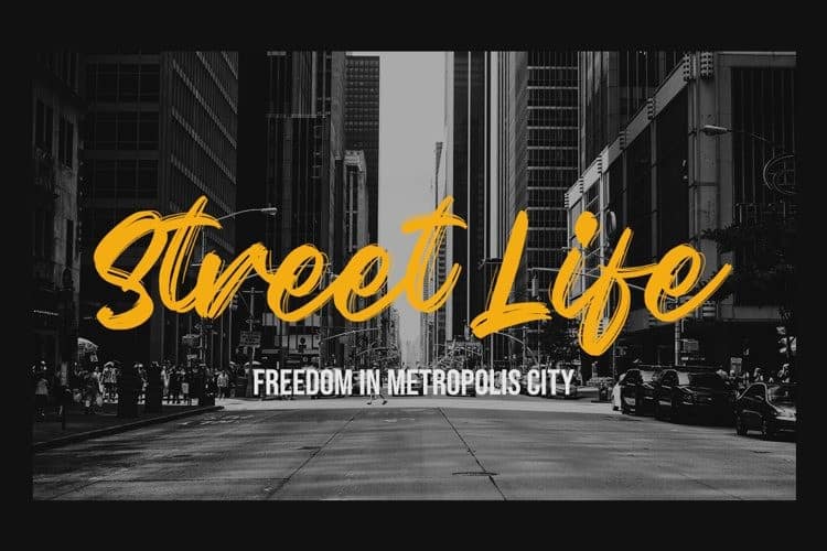 Citizen Brush Font - Download Free Font