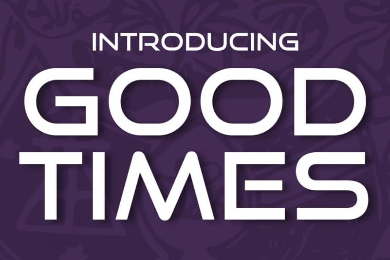 Good Times Sans Serif Font - Download Free Font