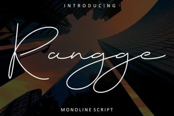 Rangge Handwritten Font - Download Free Font