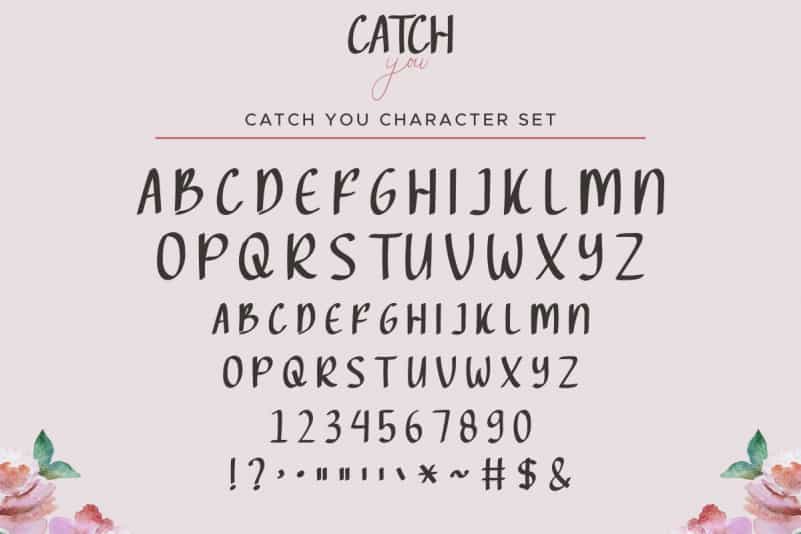 Catch You Script Font Duo - Download Free Font