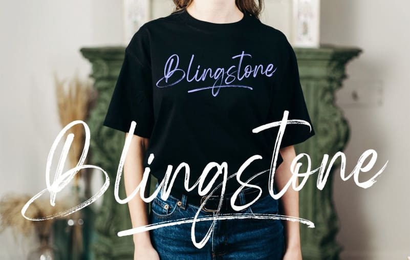 Blingstone Brush Font - Download Free Font