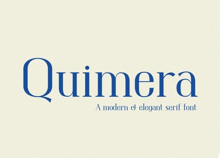 Quimera Serif Font - Download Free Font