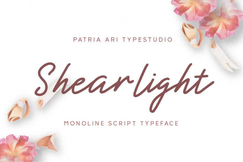 Shearlight Script Font - Download Free Font