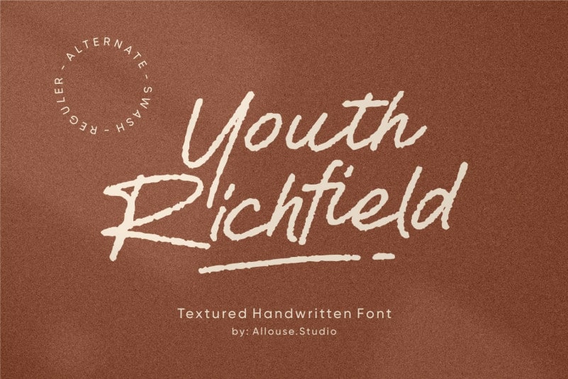 Youth Richfield Script Font - Download Free Font