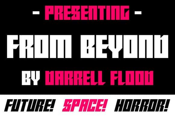 From Beyond Display Font - Download Free Font
