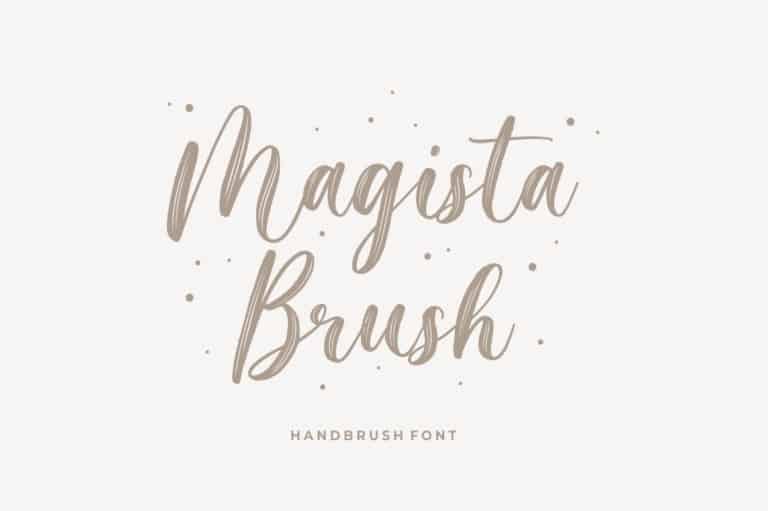 Magista Brush Font - Download Free Font