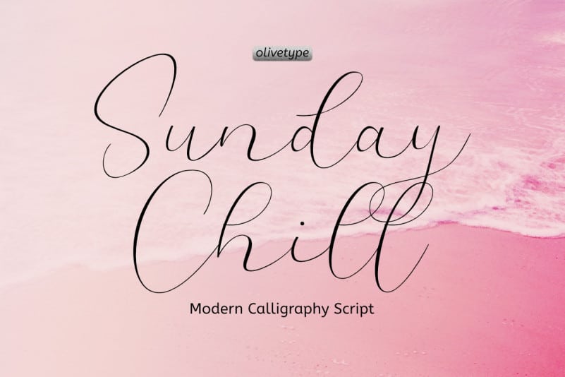 Sunday Chill Script Font - Download Free Font